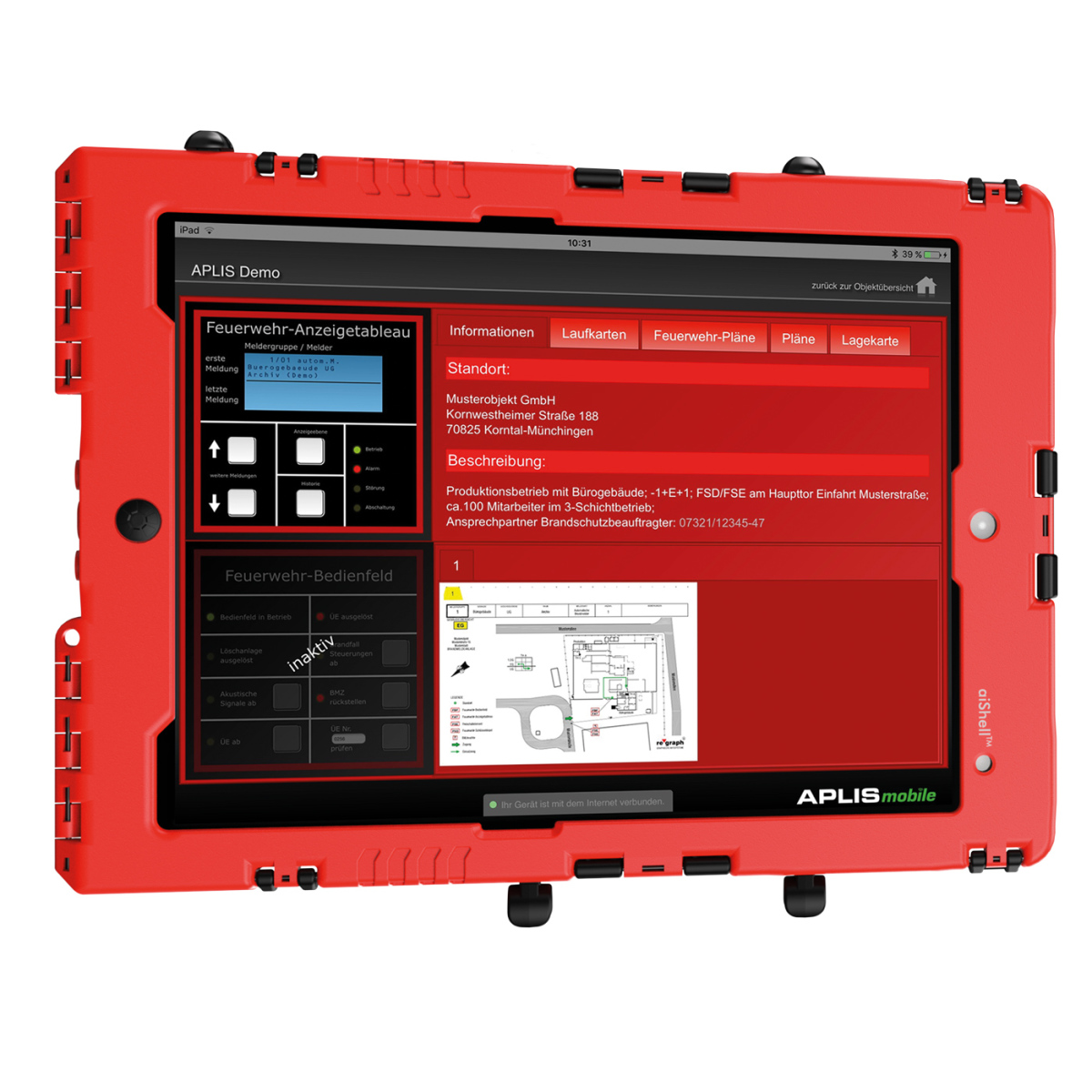 Mobile Brandschutzlösung von re'graph nicht nur für Bundesliga-Stadien ...